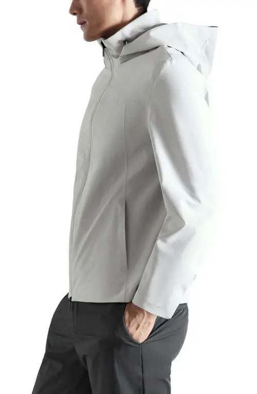 Mango Hooded Water Repellent Bomber Jacket
