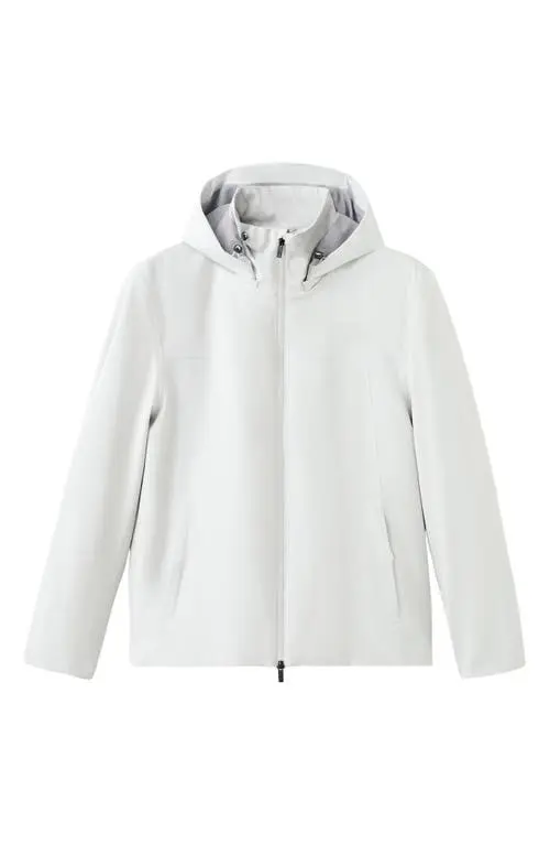 Mango Hooded Water Repellent Bomber Jacket