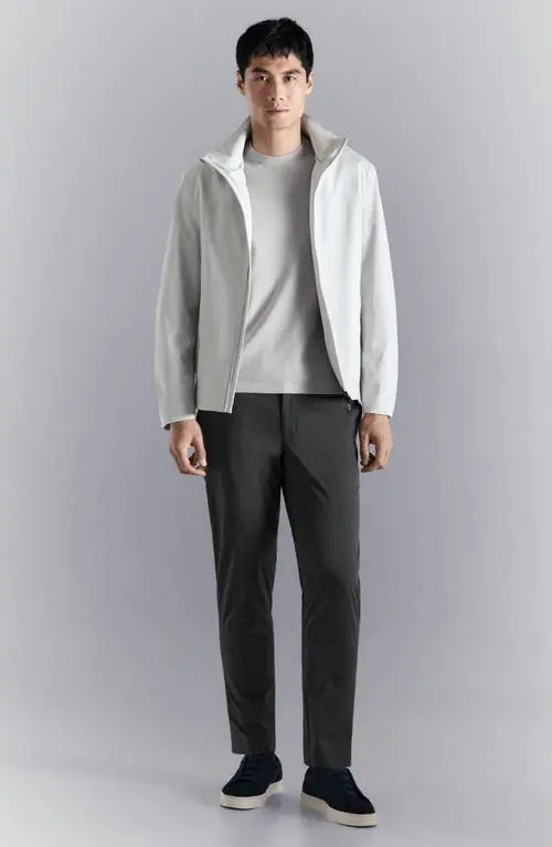 Mango Hooded Water Repellent Bomber Jacket