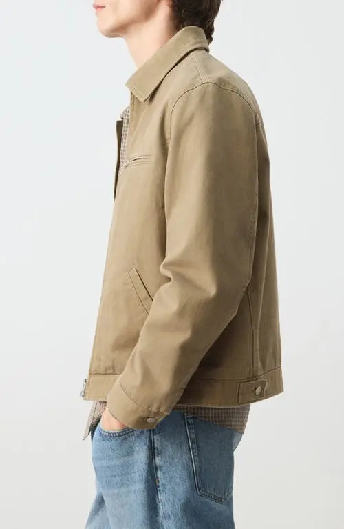 Mango Cotton Corduroy Jacket - Beige