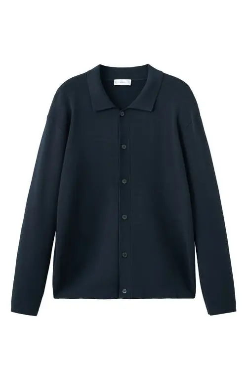 Mango Fine Knit Comfort Stretch Cardigan