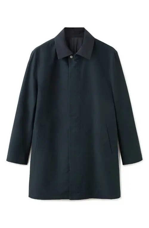 Mango Water Repellent Parka With Removable Hood