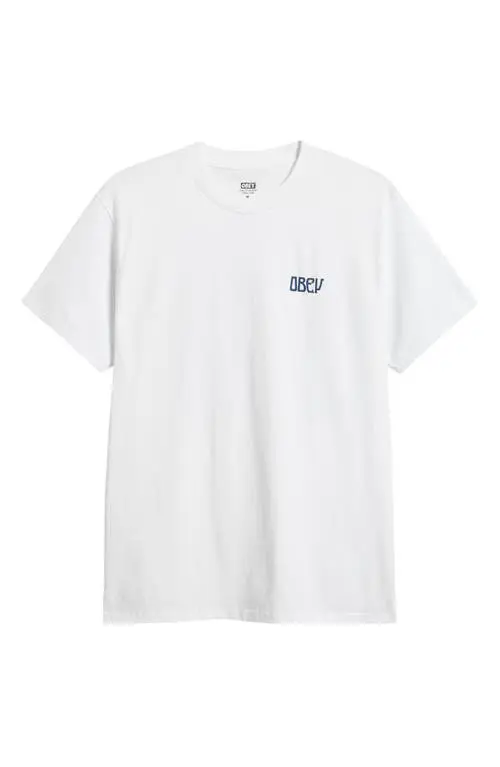 Obey Peace Now Butterflies Graphic T-shirt