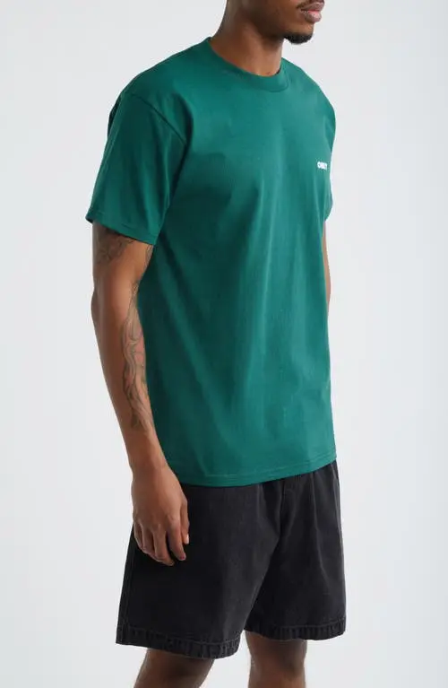 Obey Truth To Power Graphic T-shirt - Rainforest