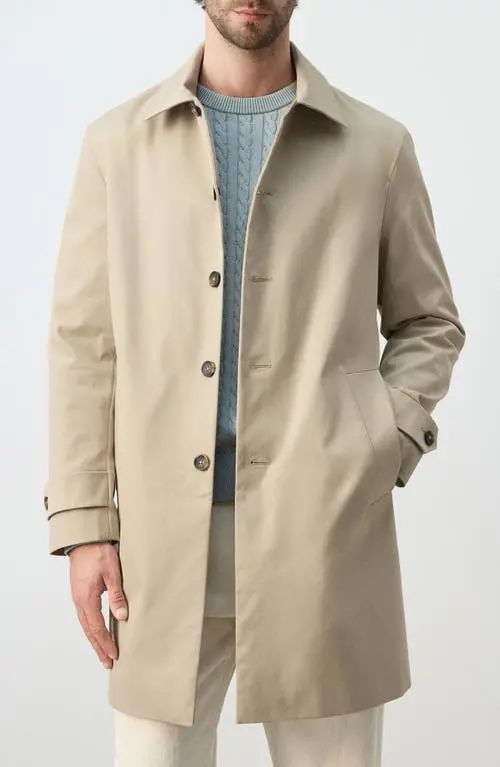 Mango Water Repellent Raincoat - Beige
