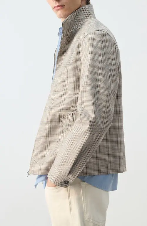 Mango Prince Of Wales Checked Jacket