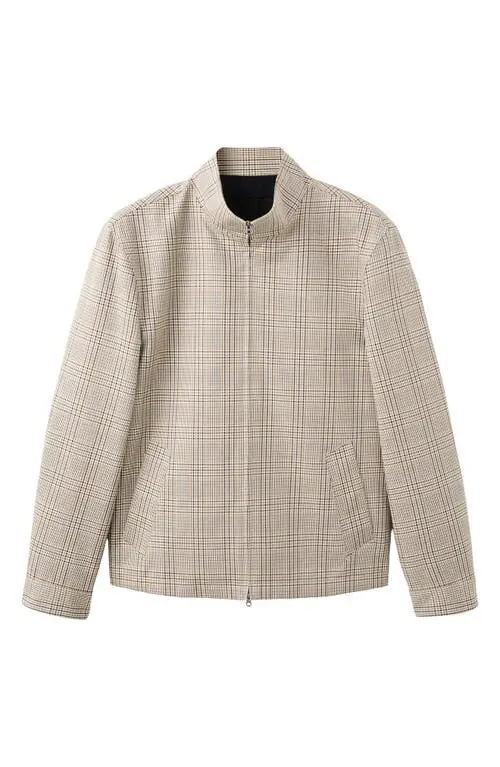 Mango Prince Of Wales Checked Jacket