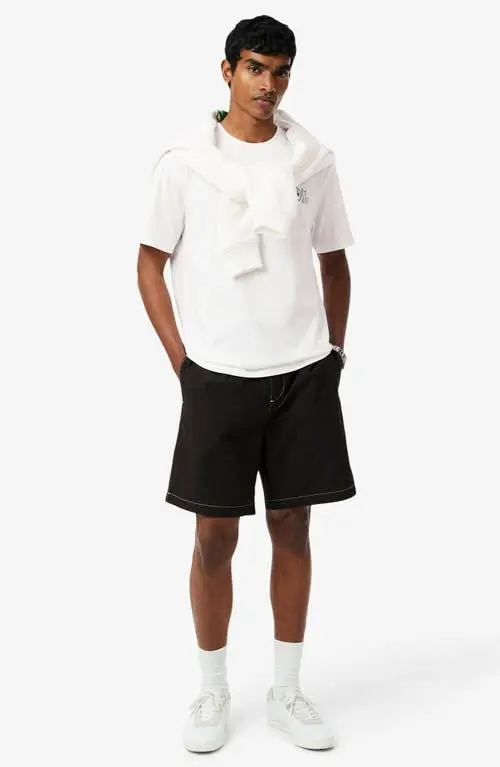 Lacoste Cotton Graphic T-shirt - Flour