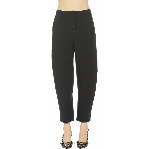 ALEXIA ADMOR Hollis Barrel Pants - Black