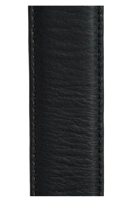 Vince Alex Reversible Leather Belt - Black