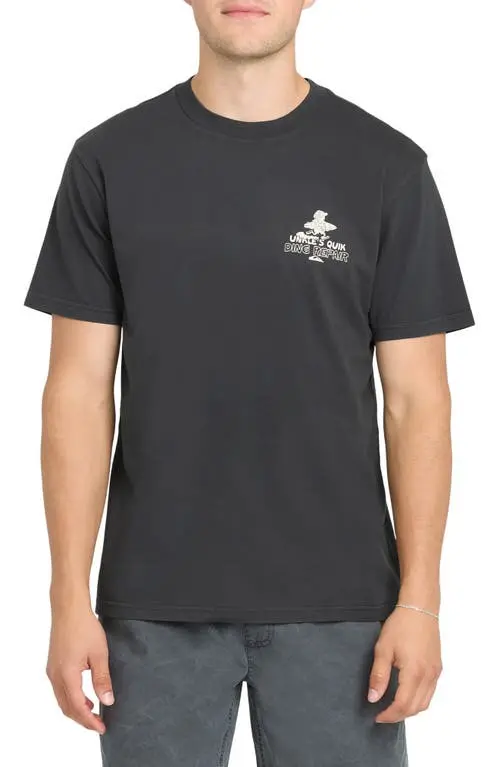Quiksilver Unkles Ding Repair Cotton T-shirt