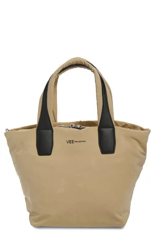 VEECOLLECTIVE Small Essence Tote - Beige Trench