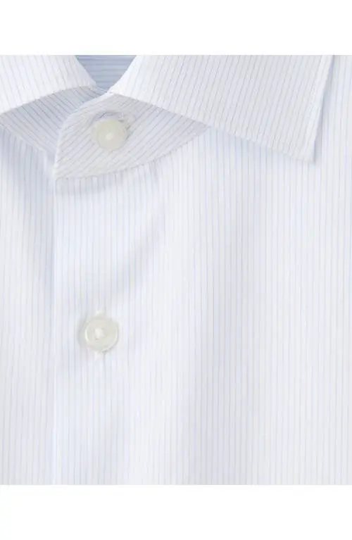 Mango Slim Fit Stripe Cotton Button-up Shirt