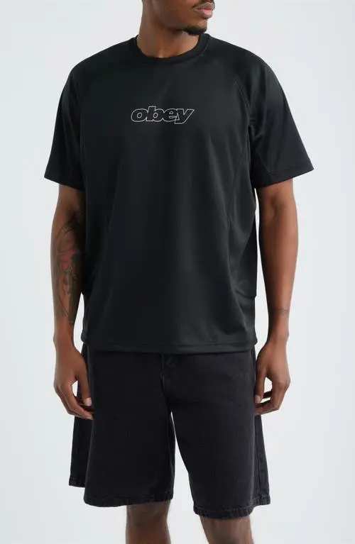 Obey Runner Active Top - Black