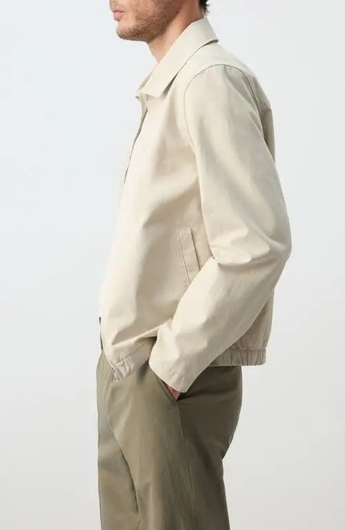 Mango Cotton-blend Jacket - Beige