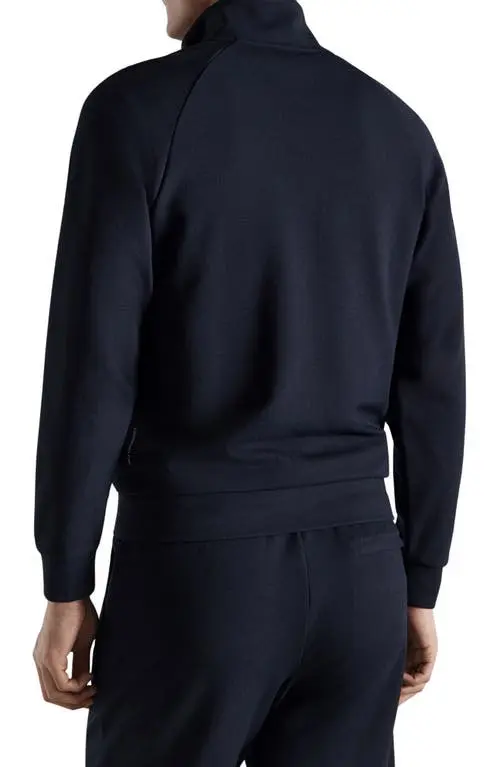 Mango Regular Fit Technical Zip Sweatshirt