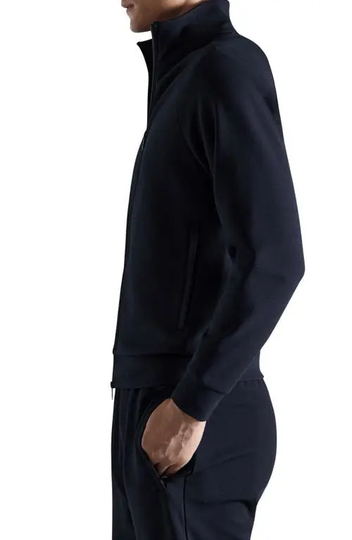 Mango Regular Fit Technical Zip Sweatshirt