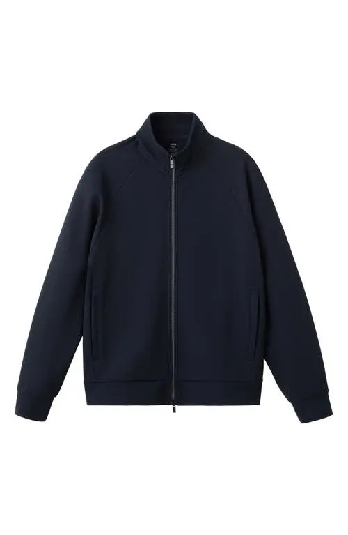 Mango Regular Fit Technical Zip Sweatshirt