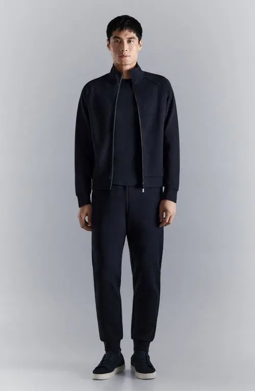 Mango Regular Fit Technical Zip Sweatshirt