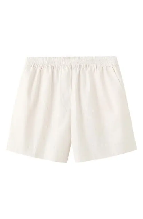 Mango Pull-on Cotton Shorts