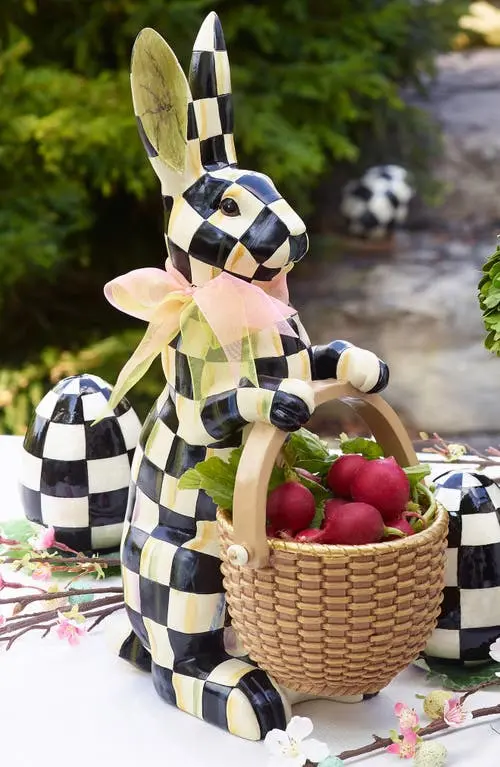 MACKENZIE-CHILDS Courtly Check Rabbit