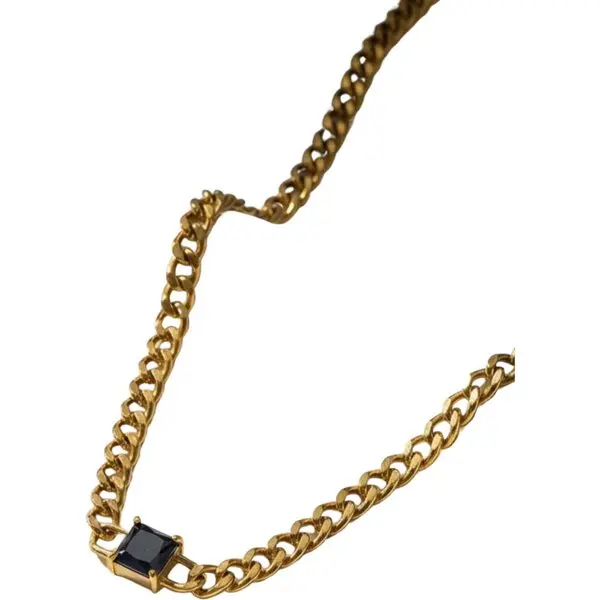 AKALIA Noir Chain Necklace - Gold