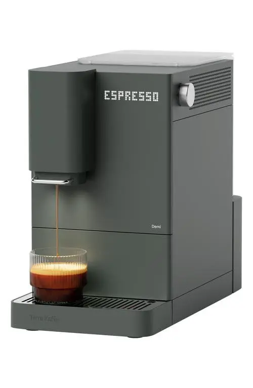 TERRA KAFFE Demi Automatic Espresso Machine - Forest