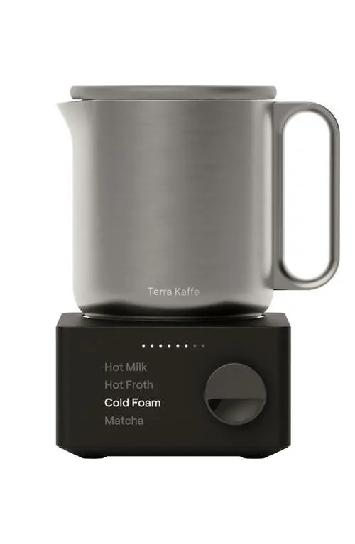 TERRA KAFFE Milk Frother - Stainless Steel