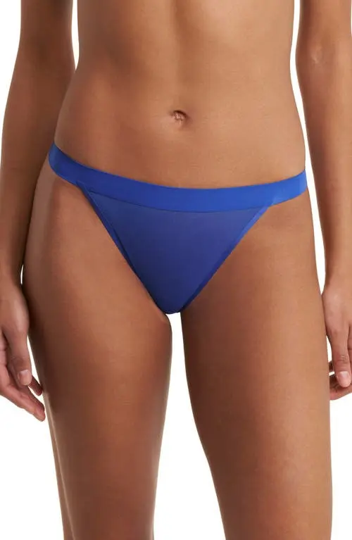 Natori True Zen Thong - Blue Flame