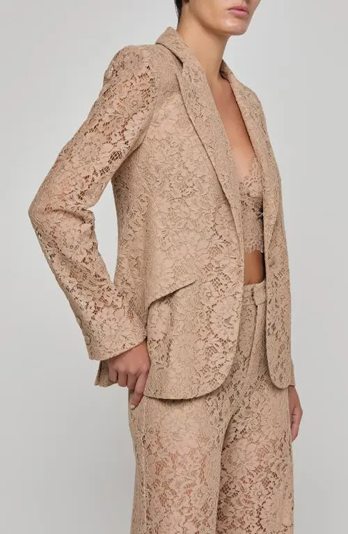 L'Agence Chamberlain Lace Blazer