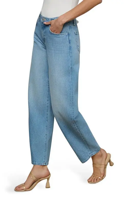 L'Agence Bex Slouch Rodeo Jeans - Bellflower