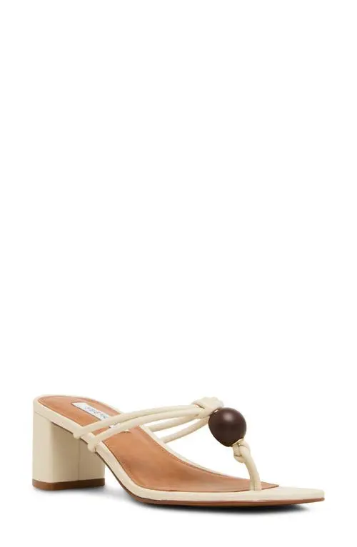 Steve Madden Remedy Block Heel Sandal - Bone Leather