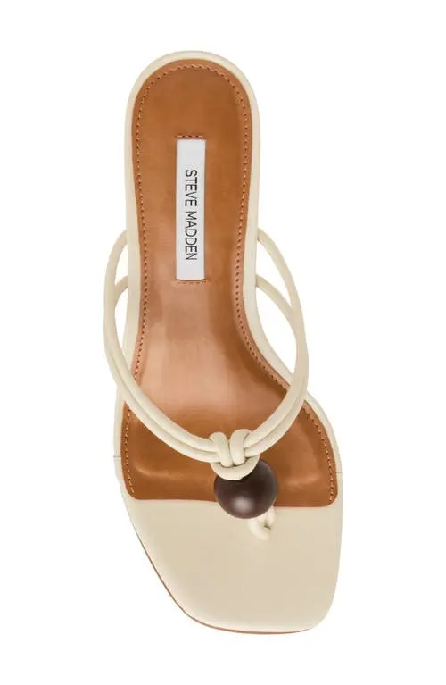 Steve Madden Remedy Block Heel Sandal - Bone Leather