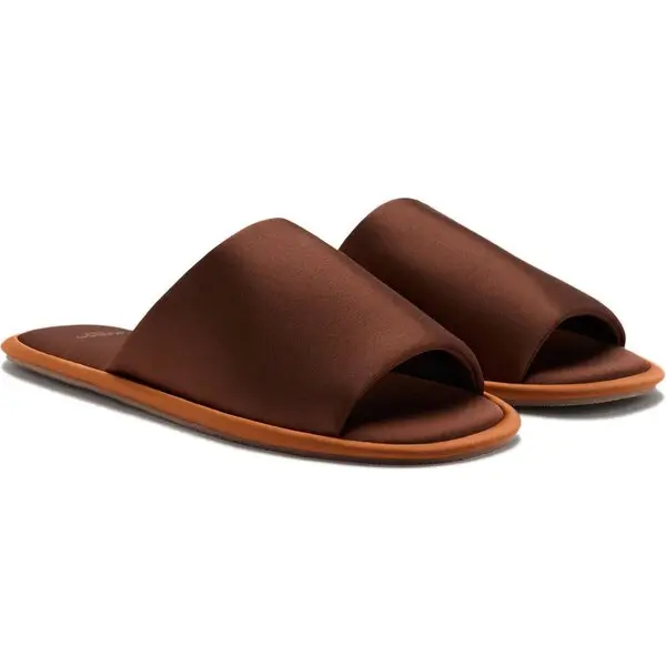 Mango Slide Slipper - Brown