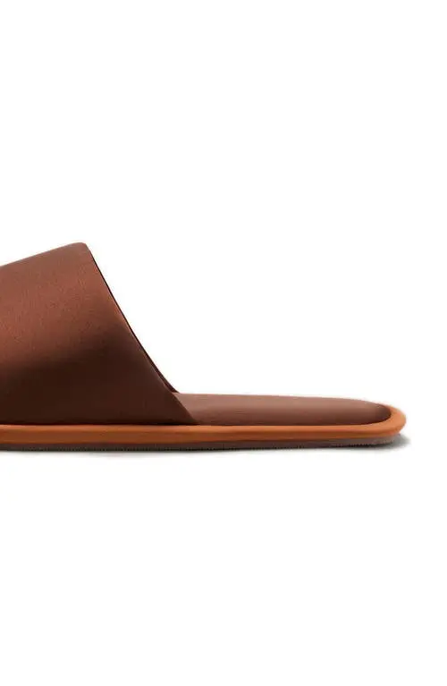 Mango Slide Slipper - Brown