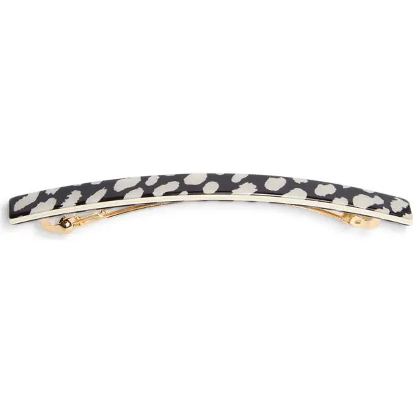 France Luxe Long Skinny Barrette - Wild