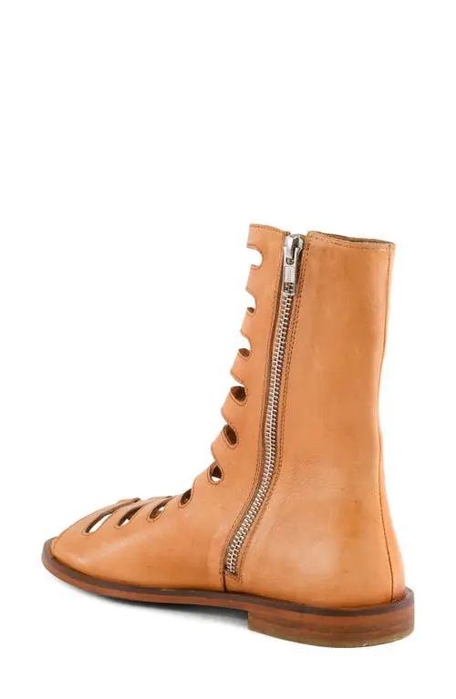 Seychelles Mainstage Strappy Buckle Boot - Tan