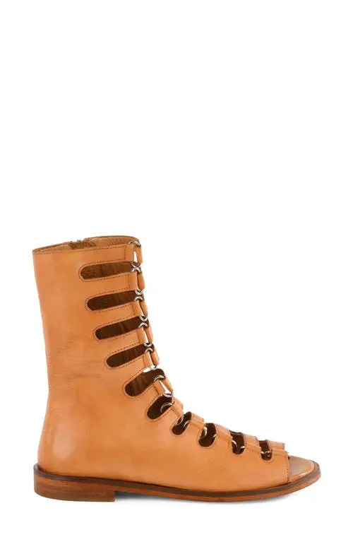 Seychelles Mainstage Strappy Buckle Boot - Tan