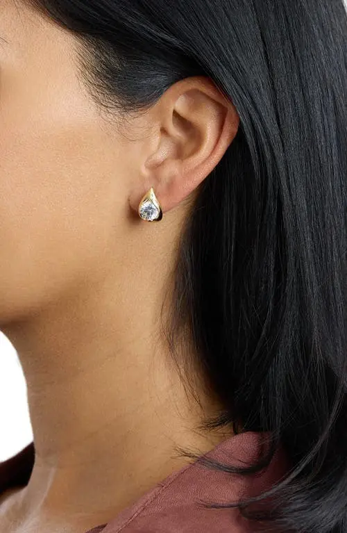 ATHRA LUXE Modern Muse Huggie Hoop Earrings