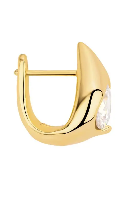 ATHRA LUXE Modern Muse Huggie Hoop Earrings