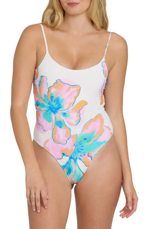 BILLABONG Printed One-piece Swimsuit - Salt Crystal