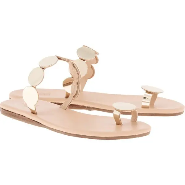 ANCIENT GREEK SANDALS Dirki Discs Sandal - Gold