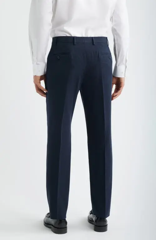 Emporio Armani Flat Front Suit Pants