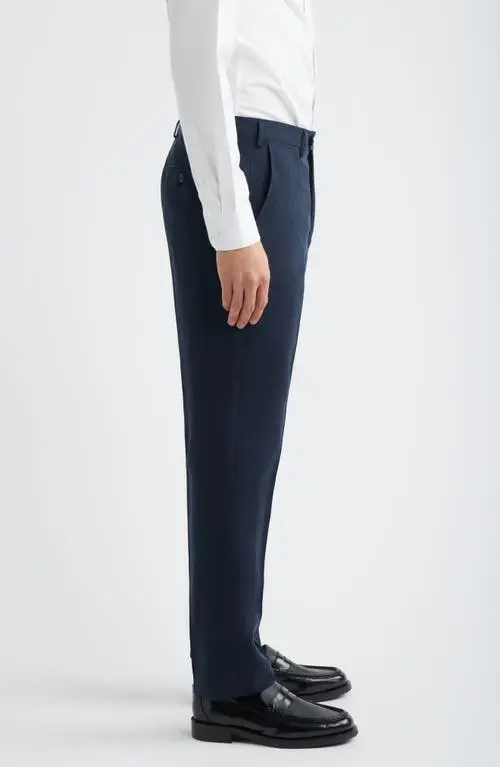Emporio Armani Flat Front Suit Pants