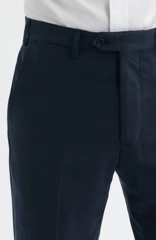 Emporio Armani Flat Front Suit Pants