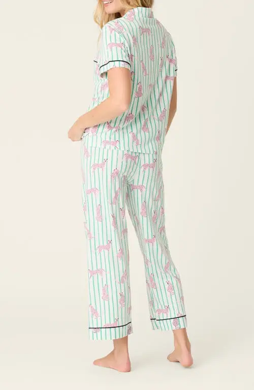 PJ Salvage Whimsy Print Pajamas - Mint