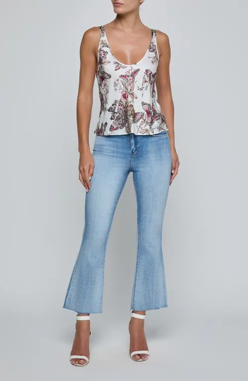 L'Agence Eddie Bias Cut Tank