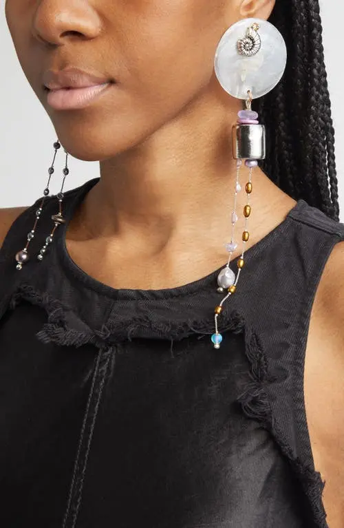 ISSHI Sanctuary Mismatched Drop Earrings