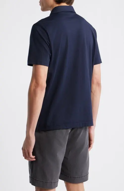 Ag Bryce Short Sleeve Polo - Deep Navy
