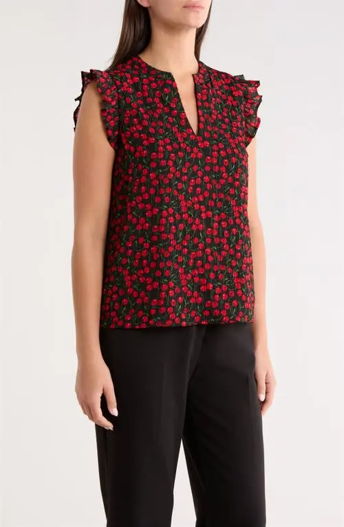 SUGARLIPS Flutter Sleeve Top